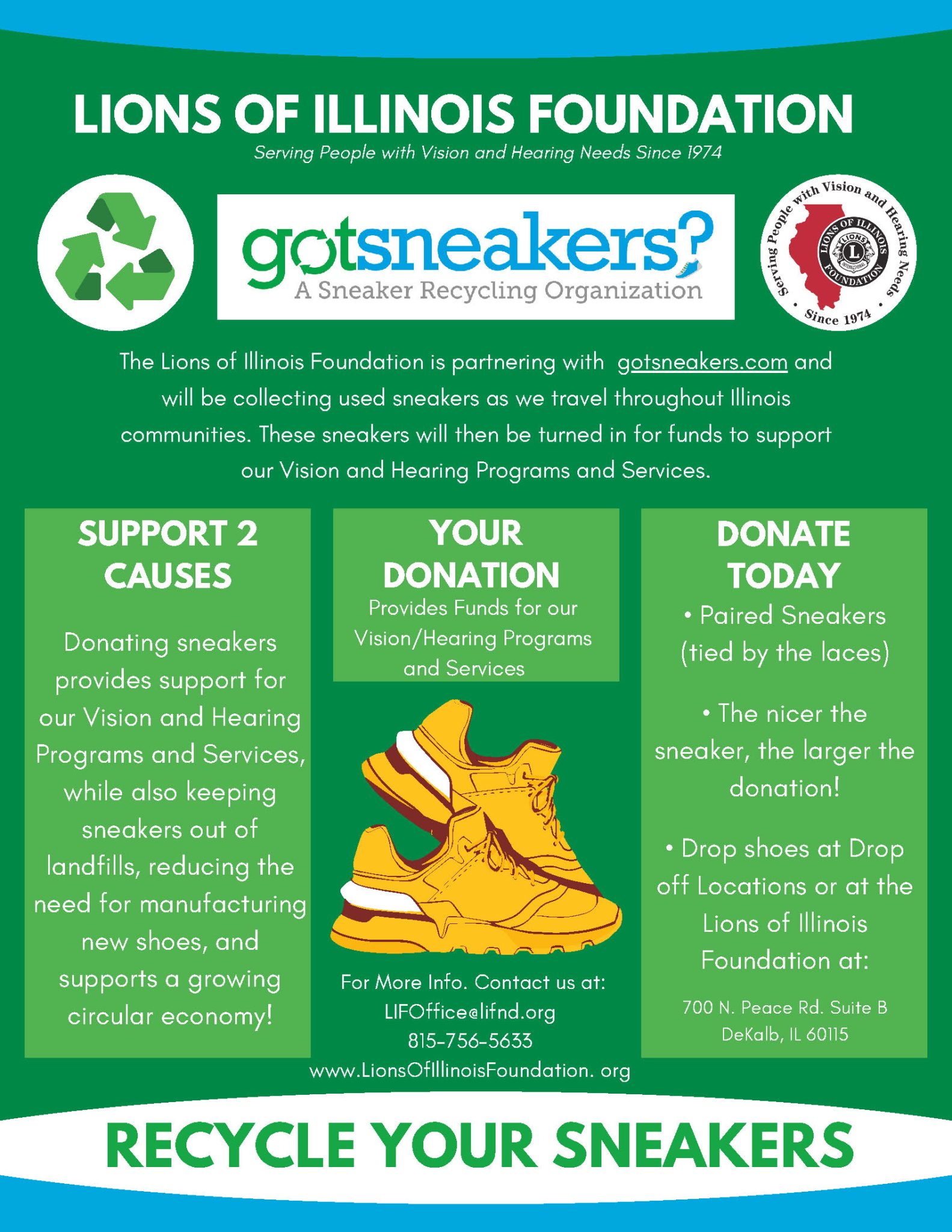 Recycling - Lions of Illinois Foundation